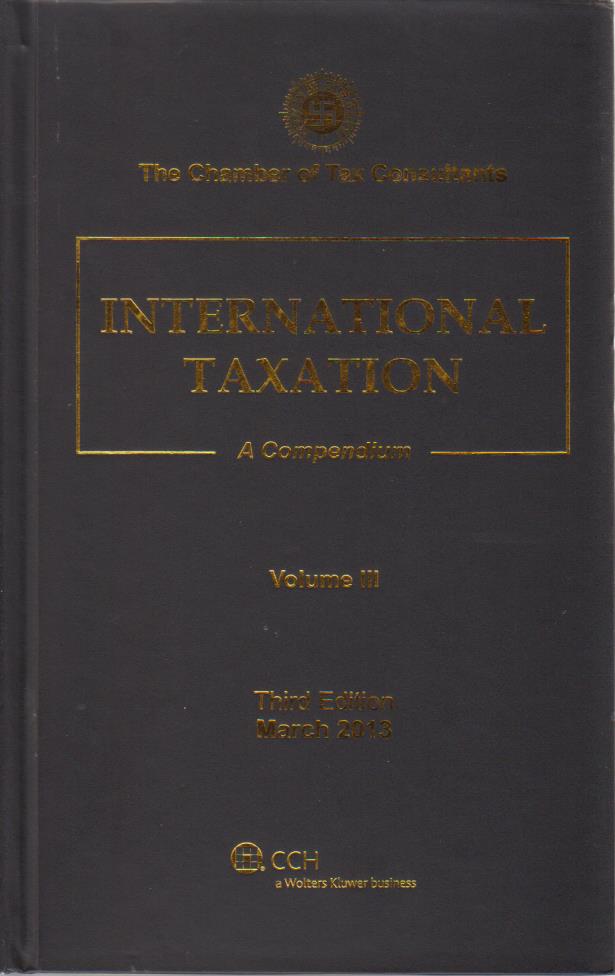 International Taxation A Compendium Volume III | DDTC Library